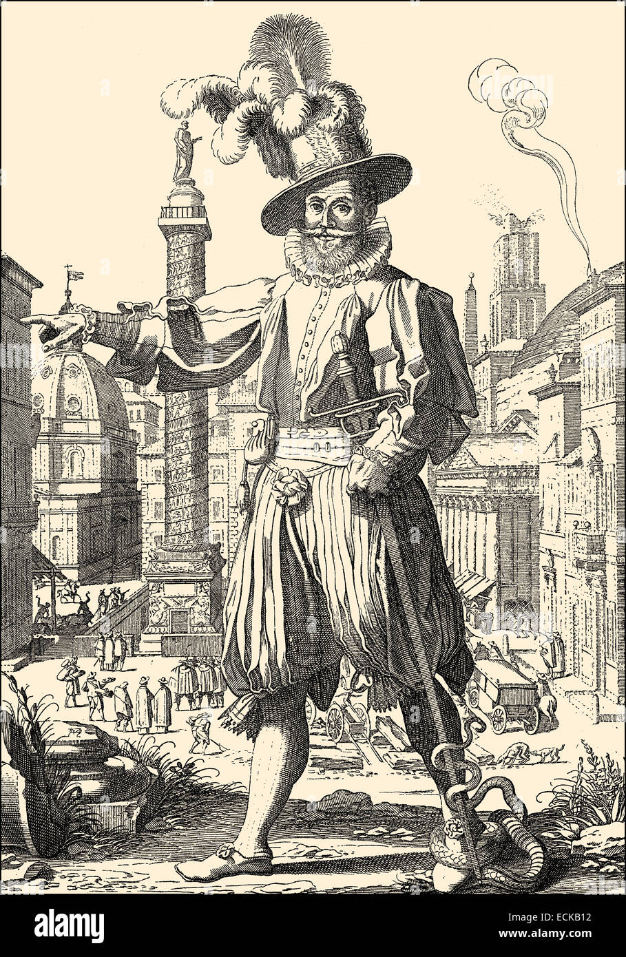 Swiss guard in traditional uniform hi-res stock photography and images ...