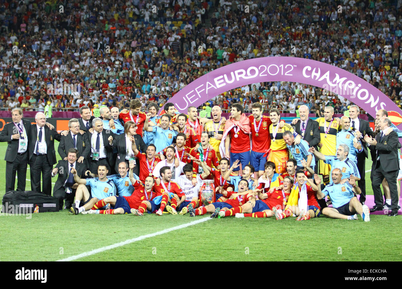 Spain national football team - the winner of the UEFA EURO 2012 ...