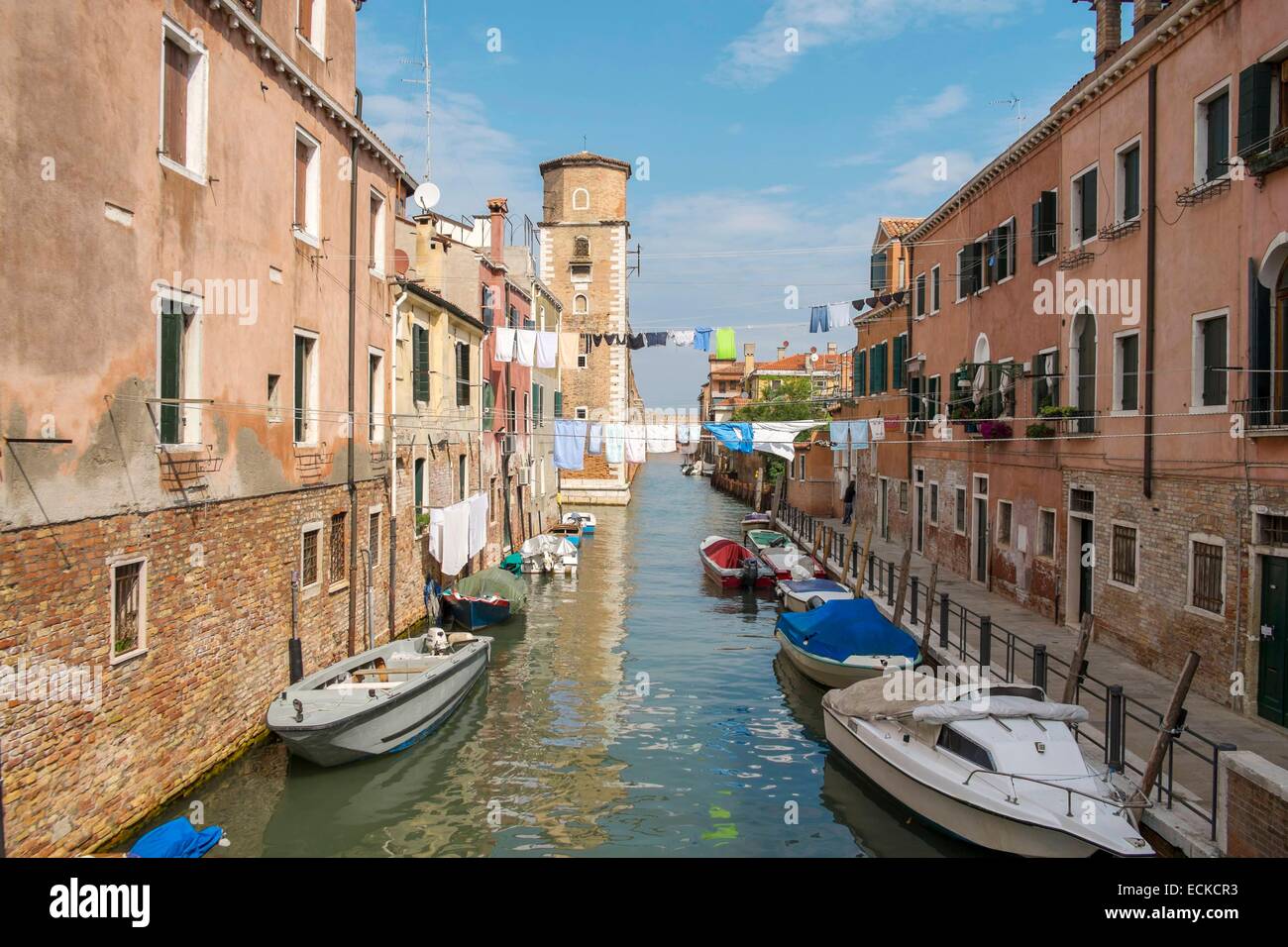 Italy, Venetia, Venice, listed as World Heritage by UNESCO, Castello ...
