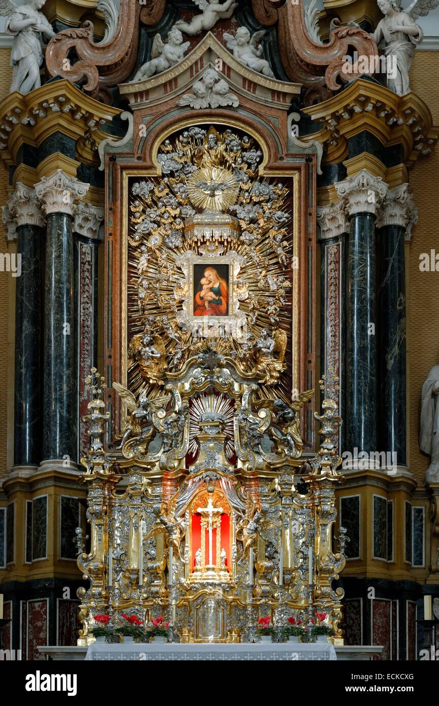 Austria, Tyrol, Innsbruck, the cathedral Saint-Jacob (Dom Sankt Jakob ...