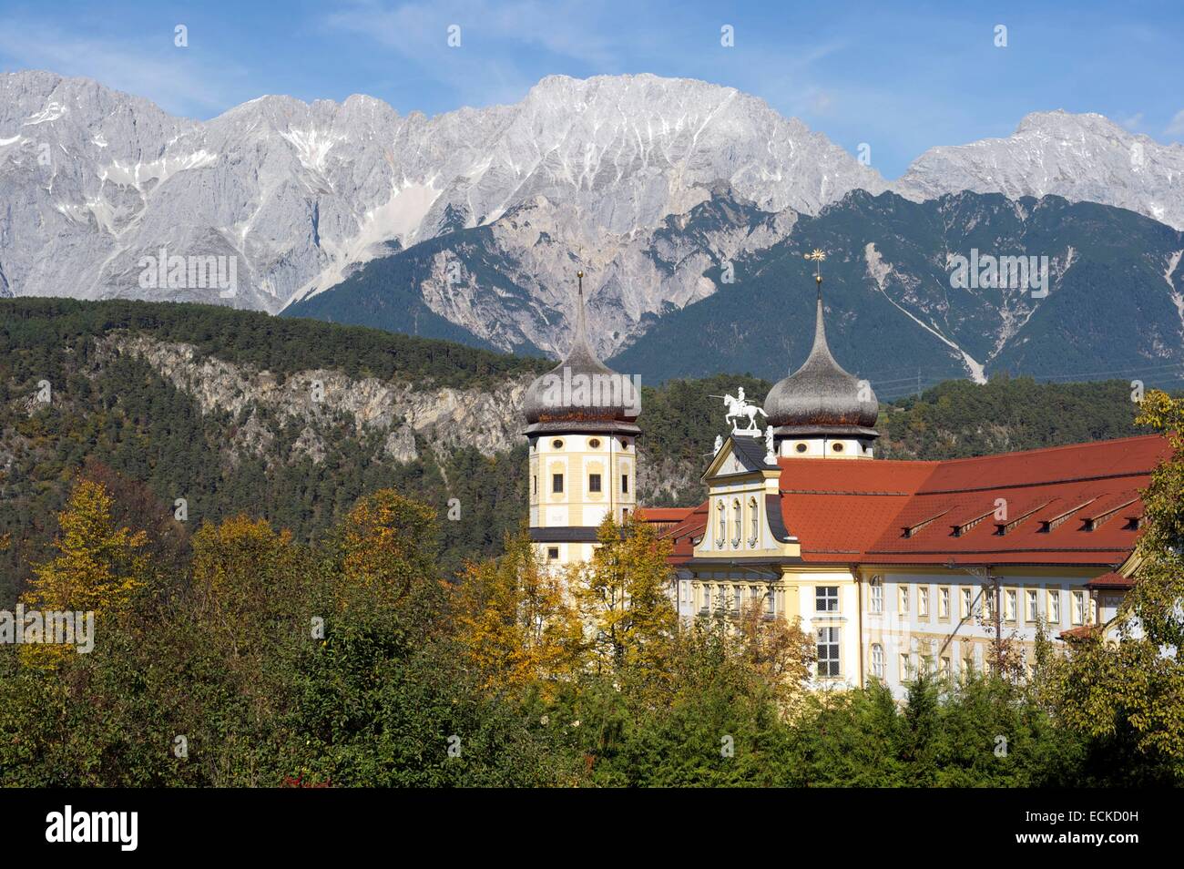 Austria, Tyrol, Inntal valley, Stams citercian Abbey Stock Photo - Alamy