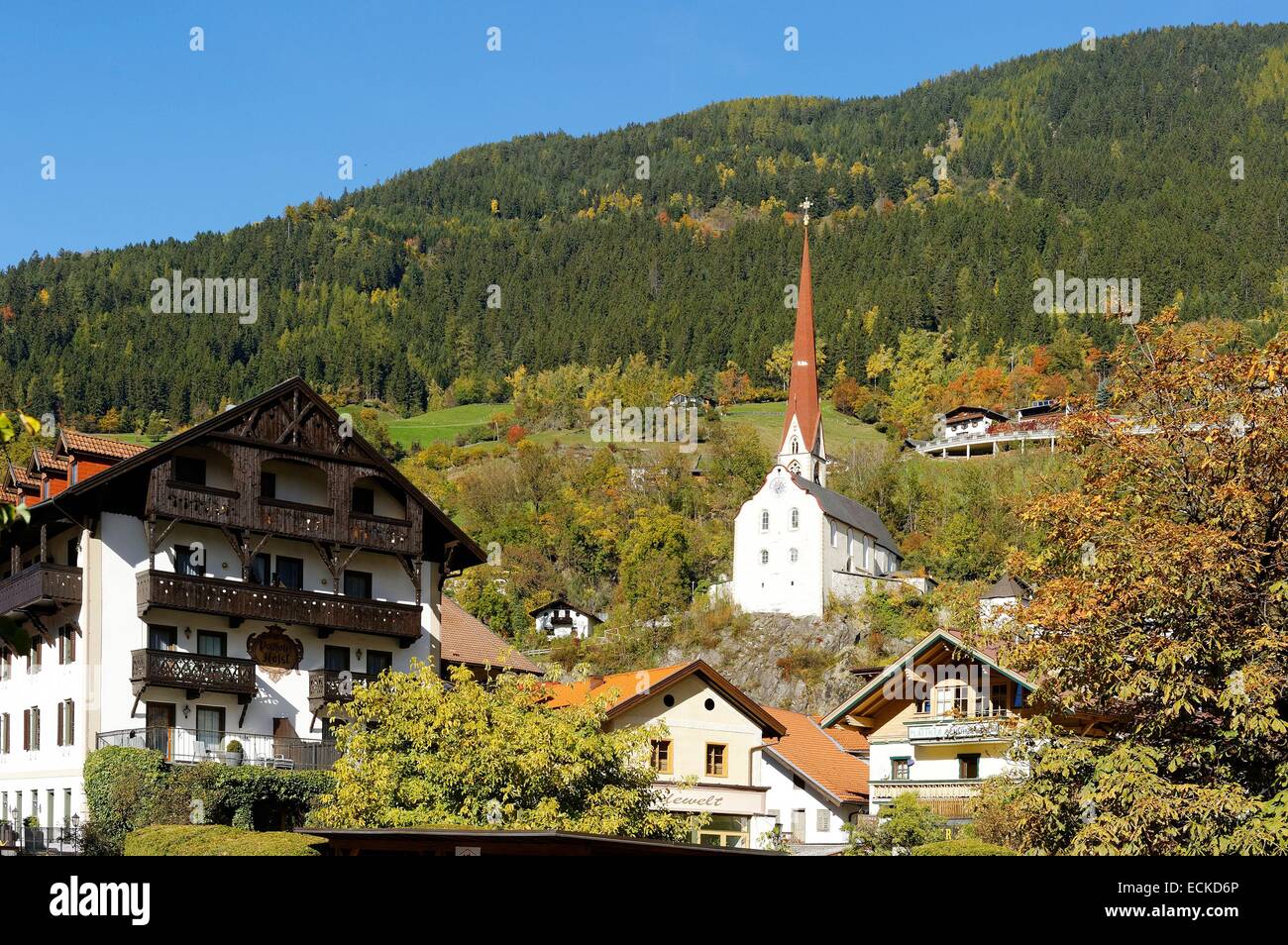Austria, Tyrol, Otztal, Oetz village Stock Photo - Alamy