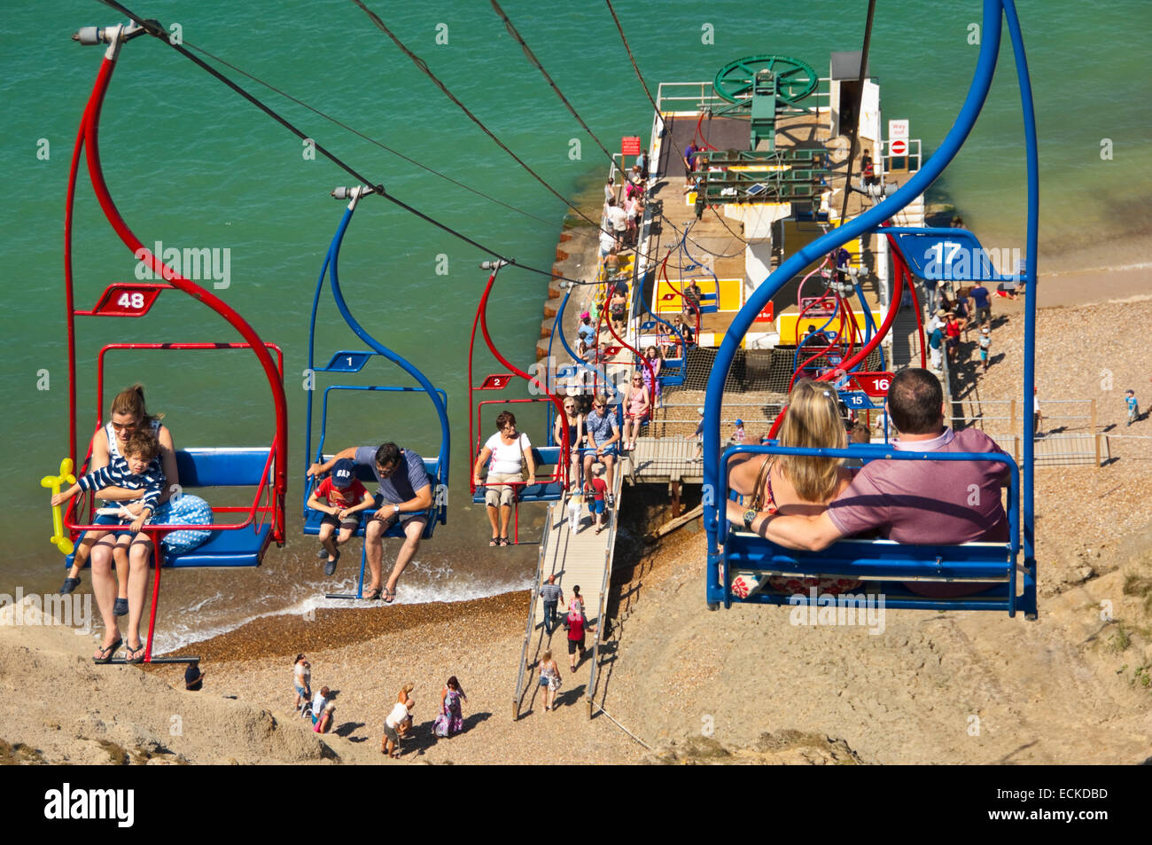 Beach patrons aerial hi-res stock photography and images - Alamy