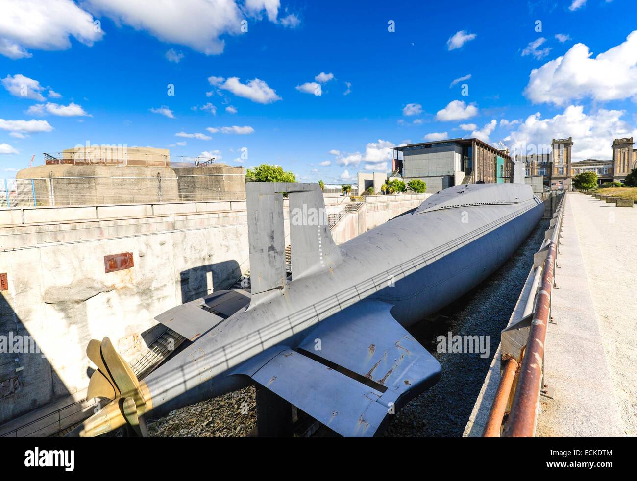 France, Manche, Cotentin, Cherbourg, the former transatlantic ferry ...