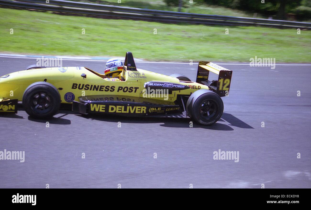 British Formula 3 1995, testing at Oulton Park 23 June 1995 Stock Photo ...