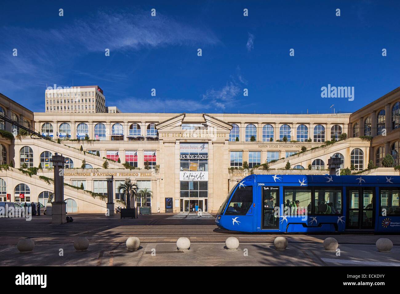 Le polygone montpellier hi-res stock photography and images - Alamy