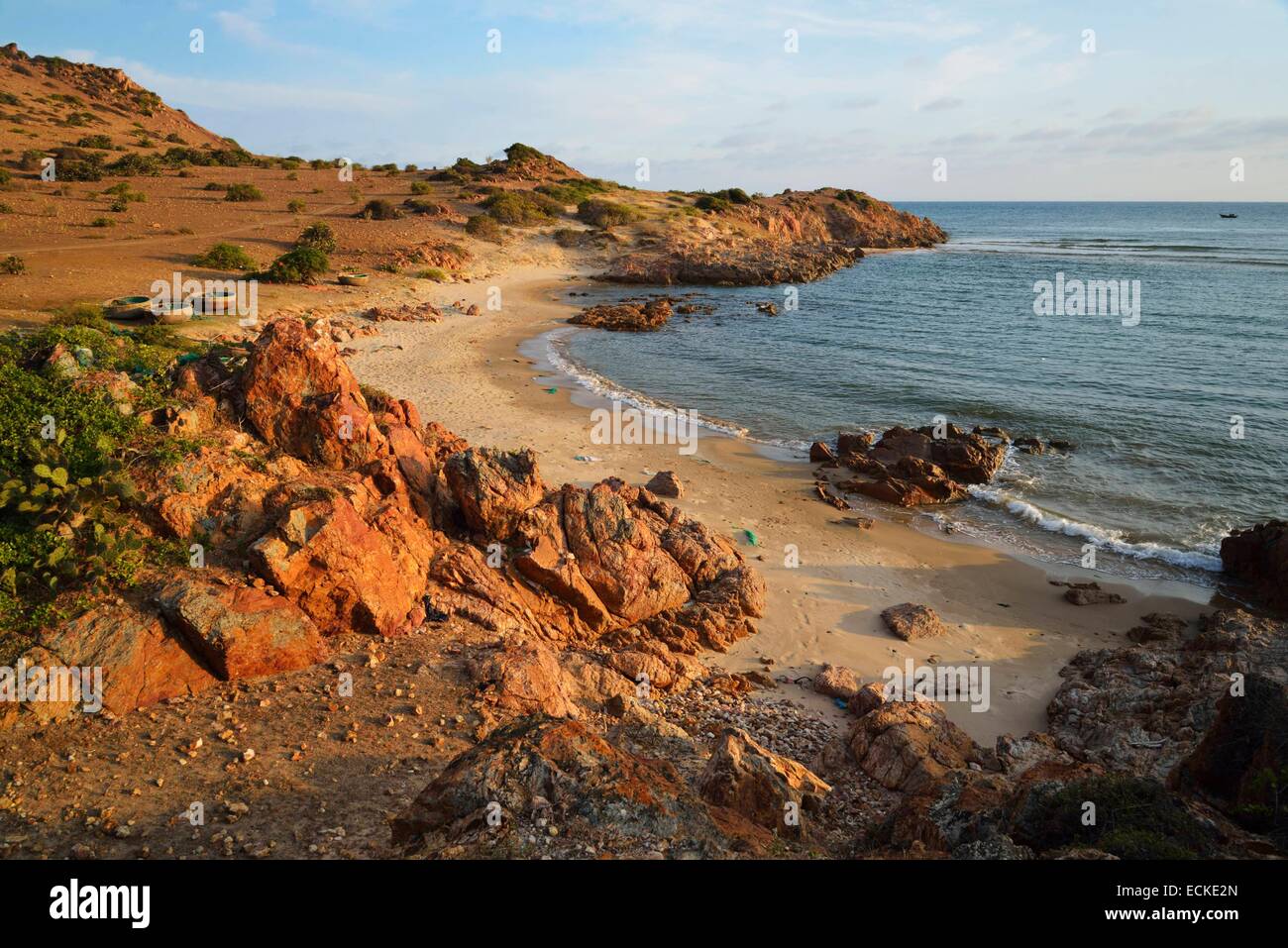 Vietnam, Binh Thuan province, Phan Ri, landscape Stock Photo - Alamy