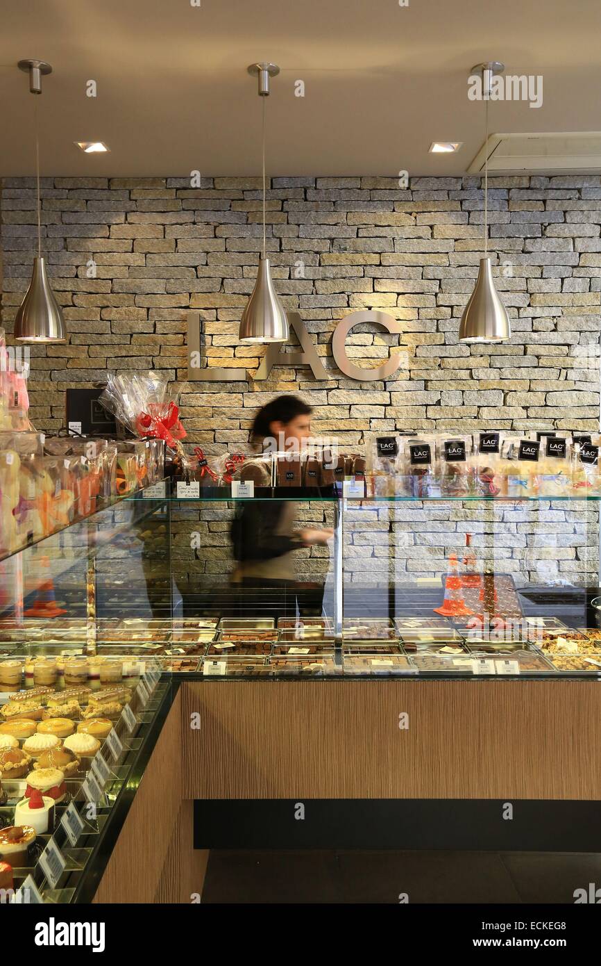 France, Alpes Maritimes, Nice, chocolatier Lac shop Stock Photo - Alamy