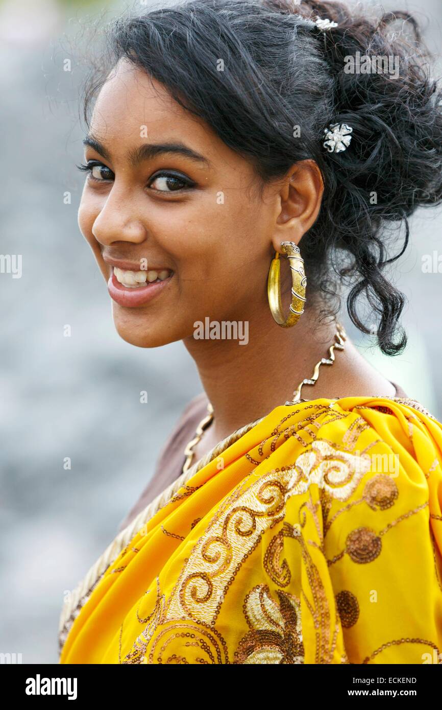 France, Reunion Island (French overseas department), Saint Pierre Stock ...