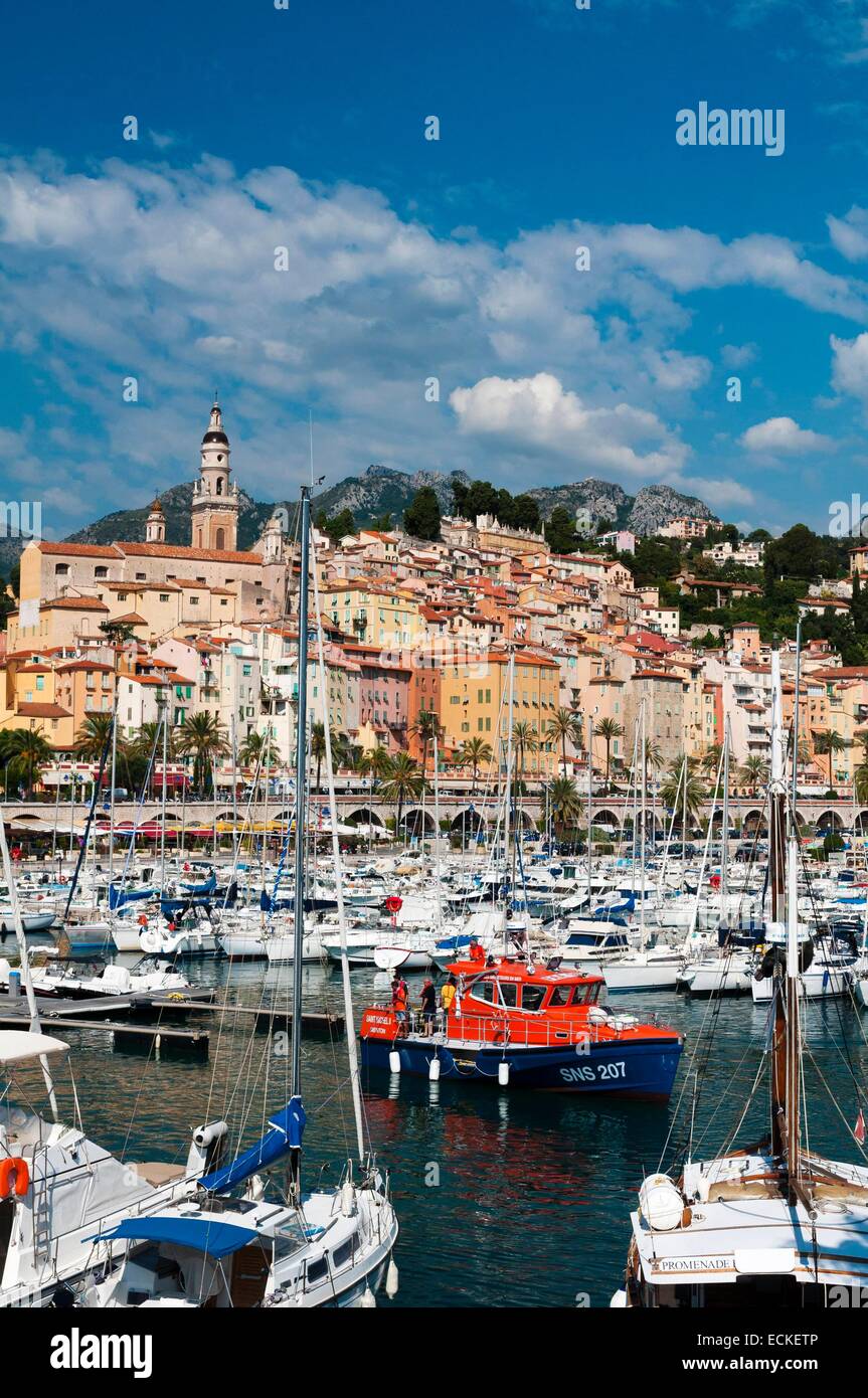 Menton harbour hi-res stock photography and images - Alamy