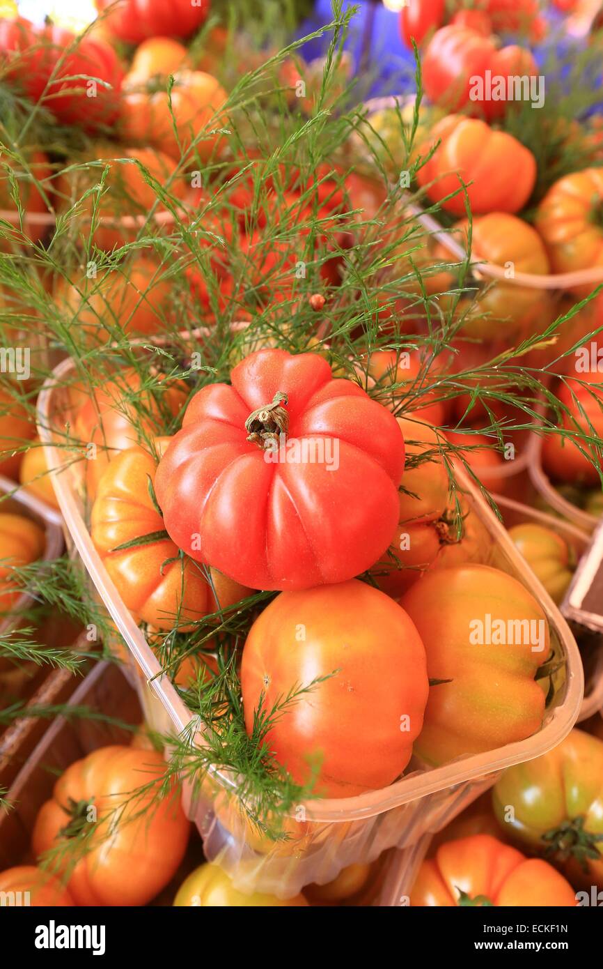 Nice market tomatoes hi-res stock photography and images - Alamy