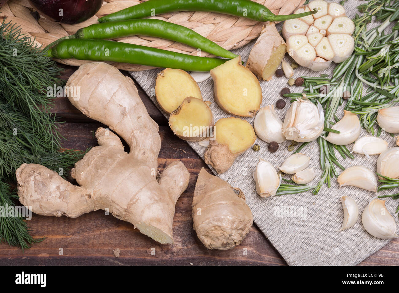 spieces for health Stock Photo - Alamy