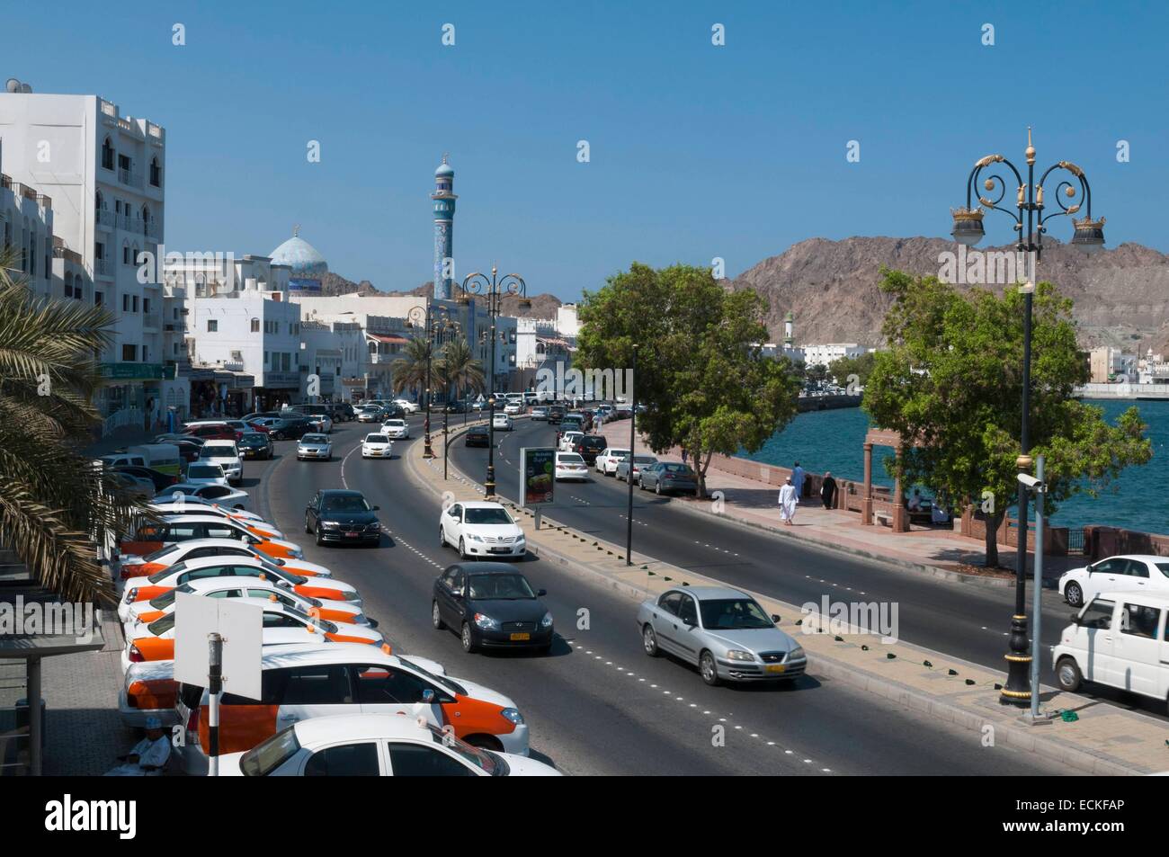 Oman, Muscat, Mutrah corniche Stock Photo - Alamy
