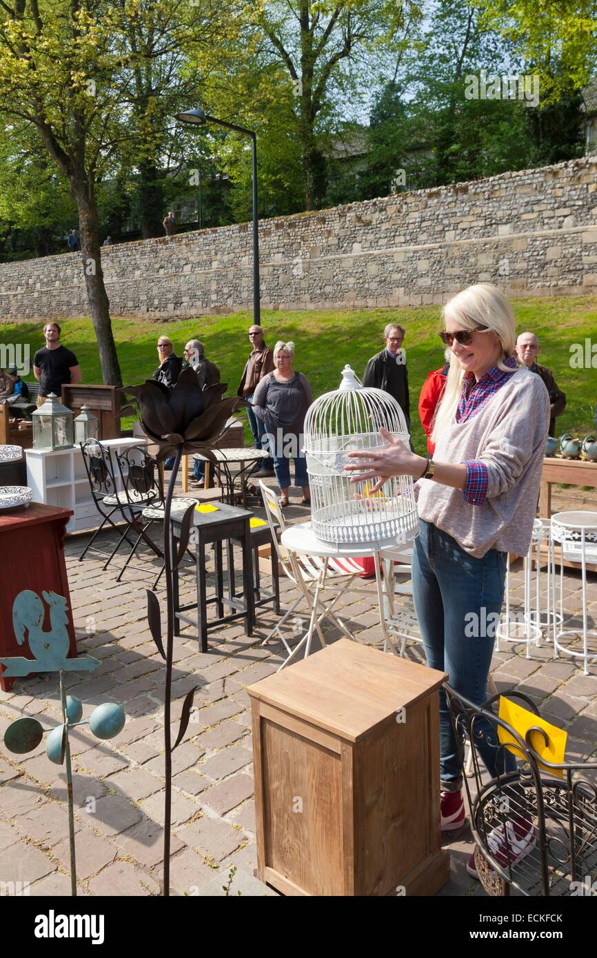 Belgium, Flanders, Limbourg Province, historic city of Tongeren ...