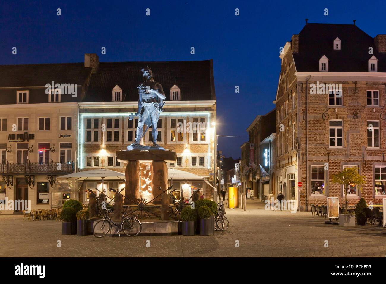 Belgium, Flanders, Limbourg Province, historic city of Tongeren ...