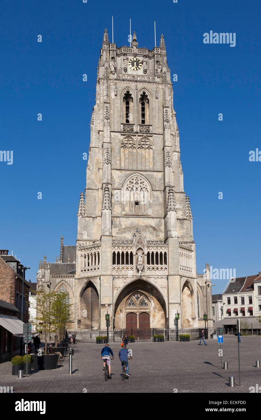 Belgium, Flanders, Limbourg Province, historic city of Tongeren ...