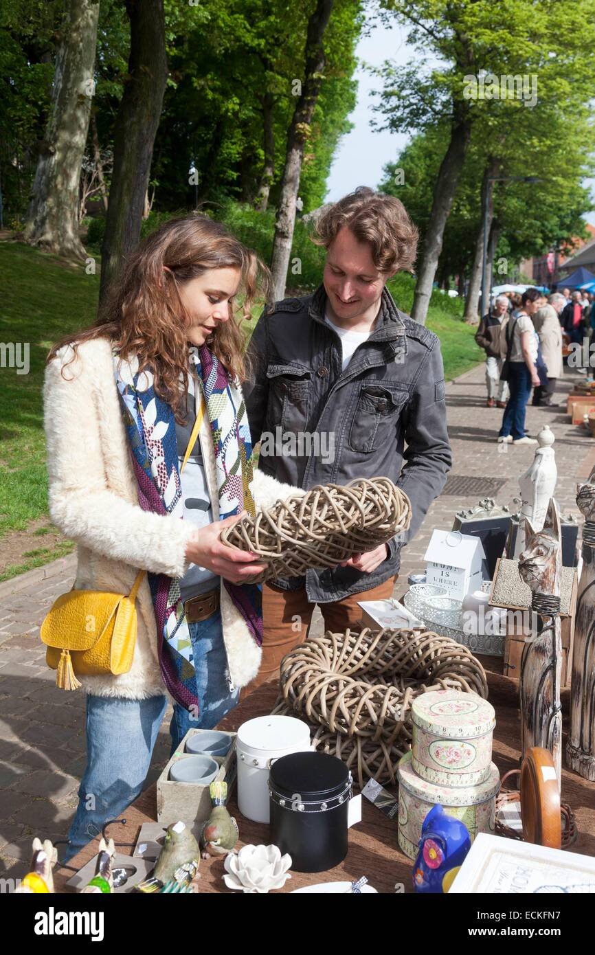 Belgium, Flanders, Limbourg Province, historic city of Tongeren ...