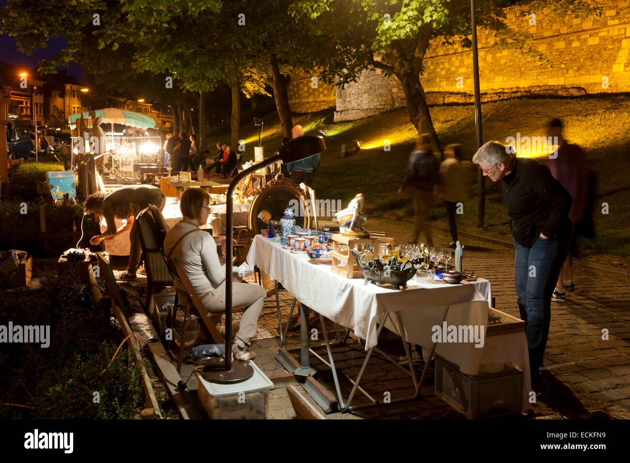 Belgium, Flanders, Limbourg Province, historic city of Tongeren ...