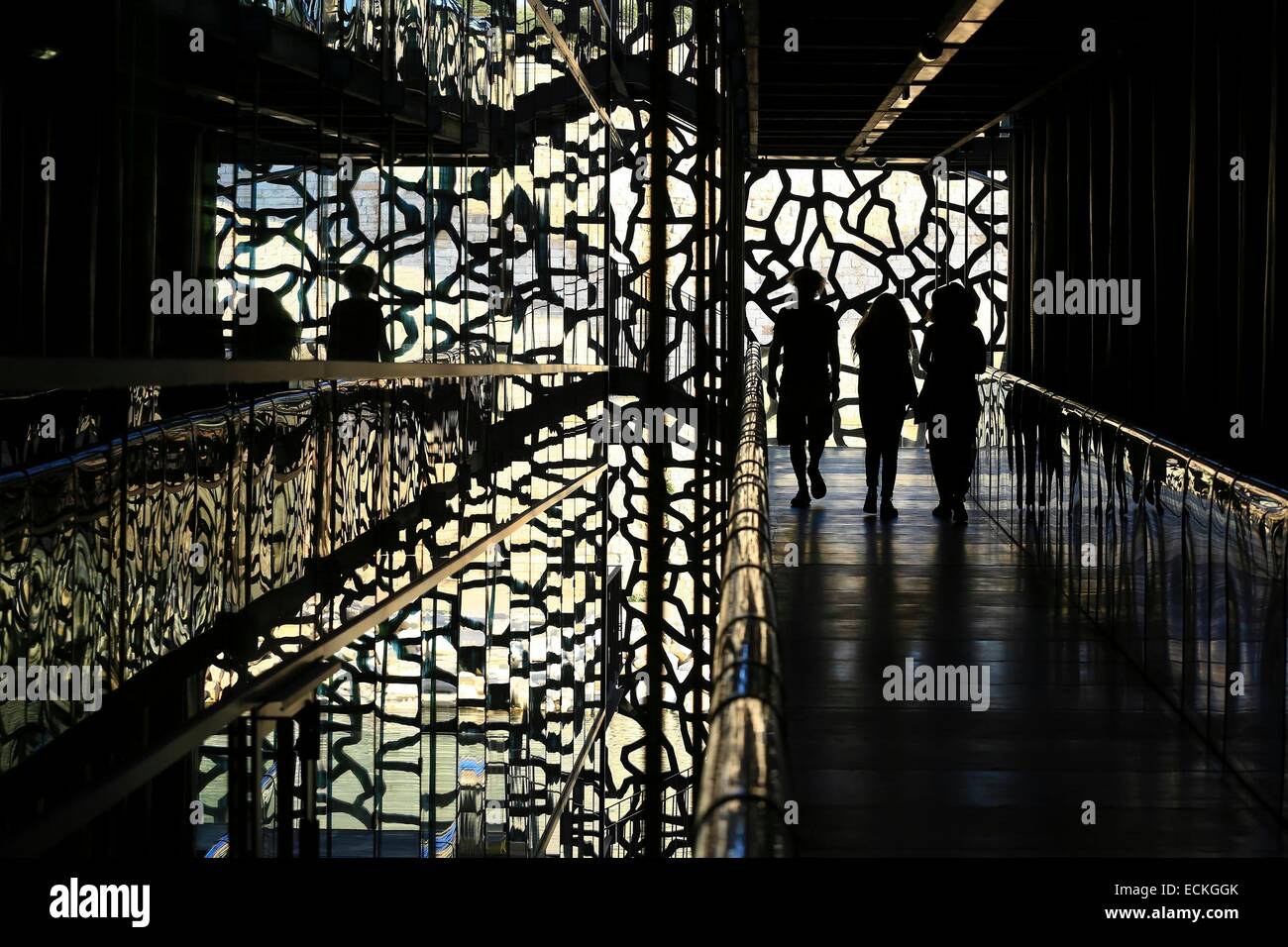 Musée des civilisations de leurope et de la mediterranee hi-res stock ...