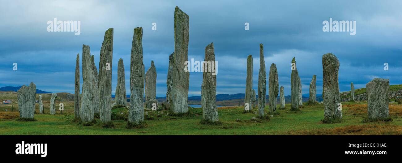 United Kingdom, Scotland, The Hebrides Islands, Callanish, Lewis and ...