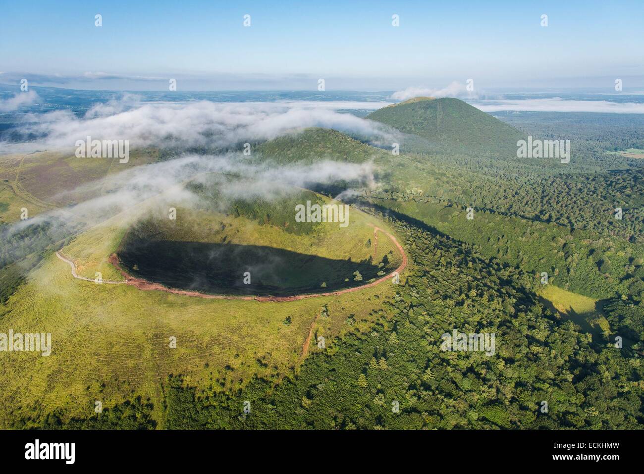 France, Puy de Dome, the Regional Natural Park of the Volcanoes of ...
