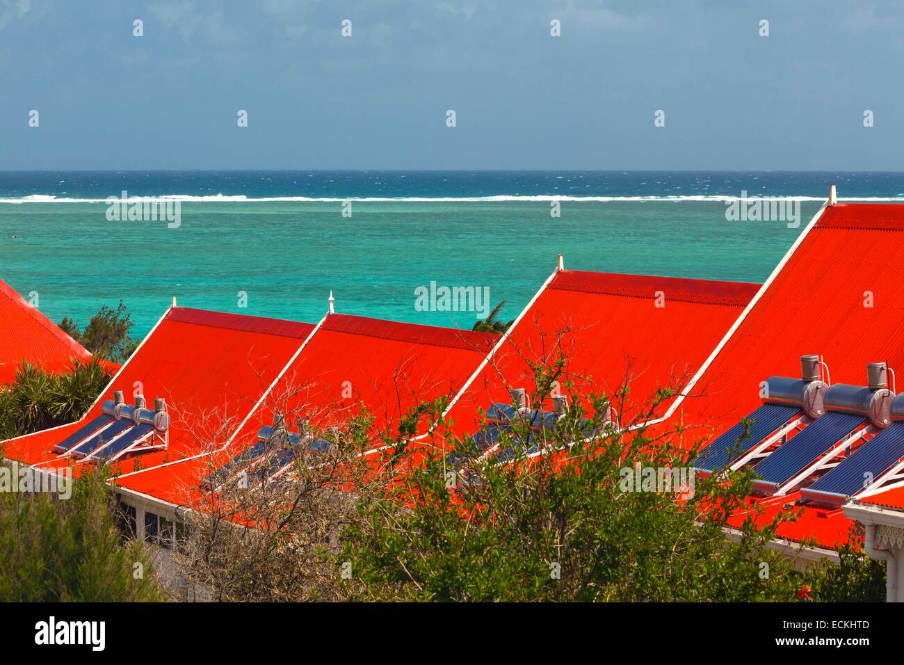 Mauritius, Rodrigues Island, Hotel Mourouk Ebony, Mourouk, horizontal ...