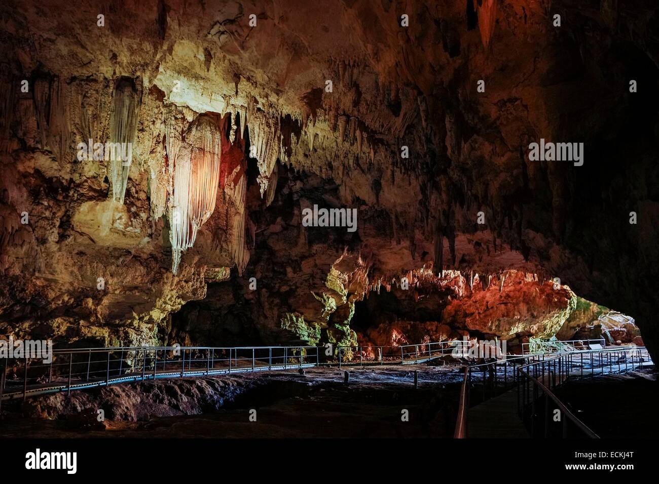 Mauritius, Rodrigues Island, Francois reserve Leguat, Grande Caverne ...