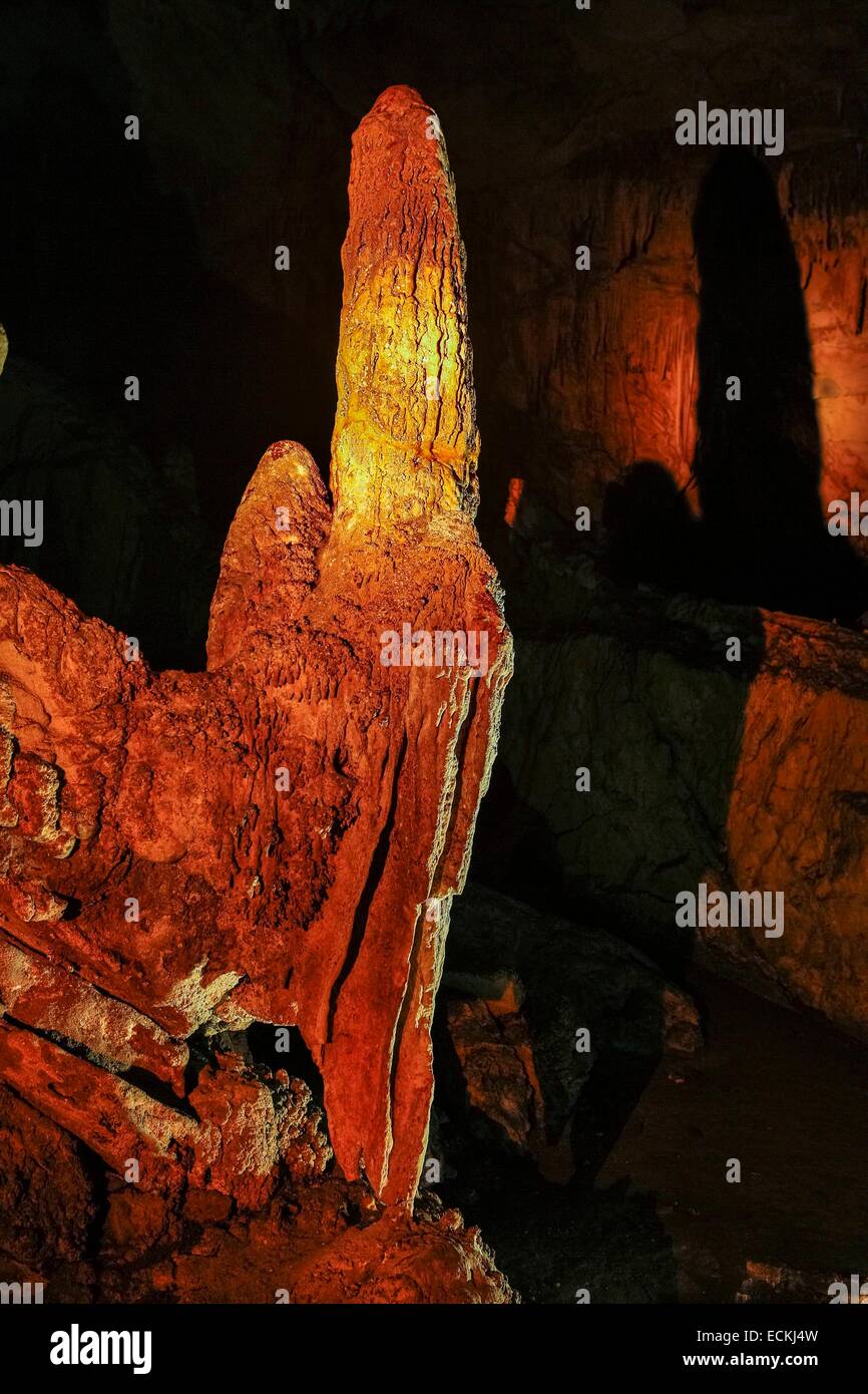 Mauritius, Rodrigues Island, Francois reserve Leguat, Grande Caverne ...