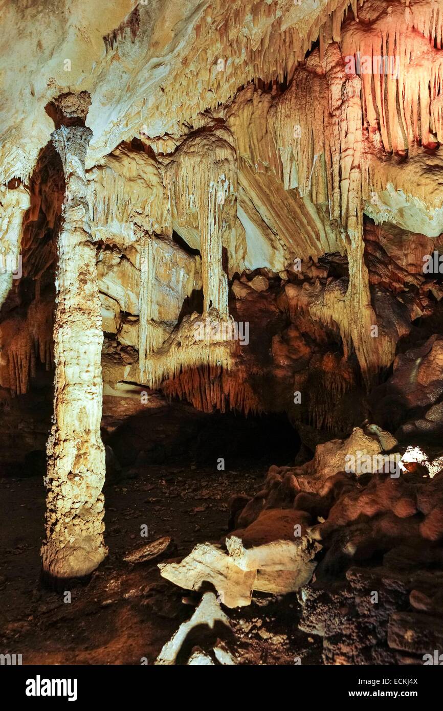 Mauritius, Rodrigues Island, Francois reserve Leguat, Grande Caverne ...