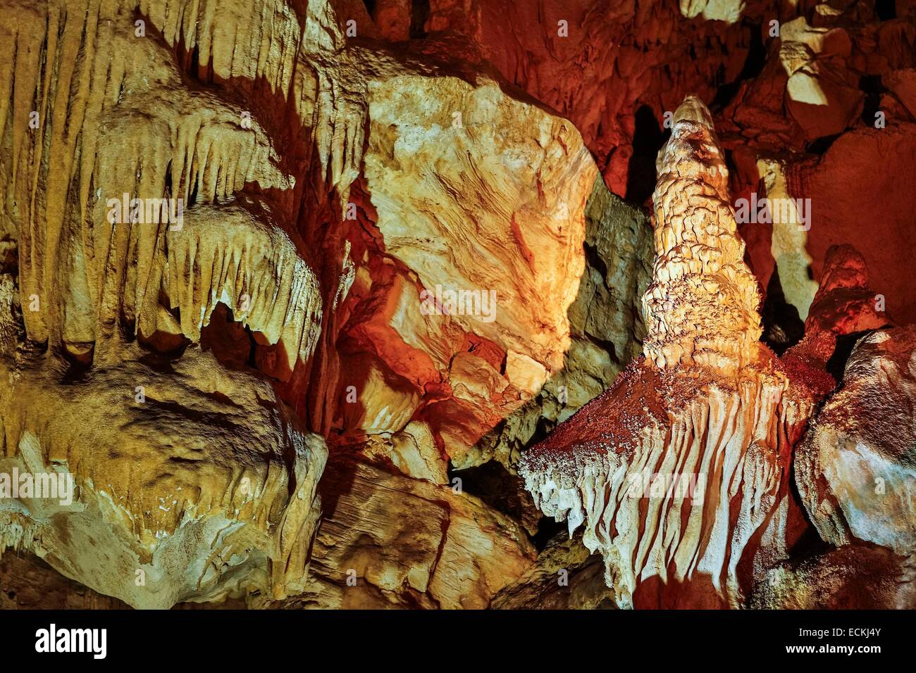 Mauritius, Rodrigues Island, Francois reserve Leguat, Grande Caverne ...