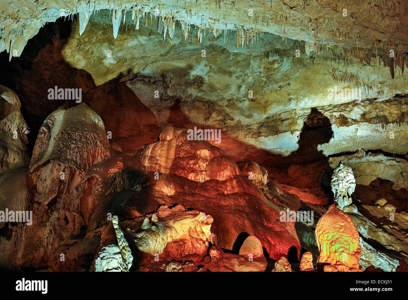 Mauritius, Rodrigues Island, Francois reserve Leguat, Grande Caverne ...