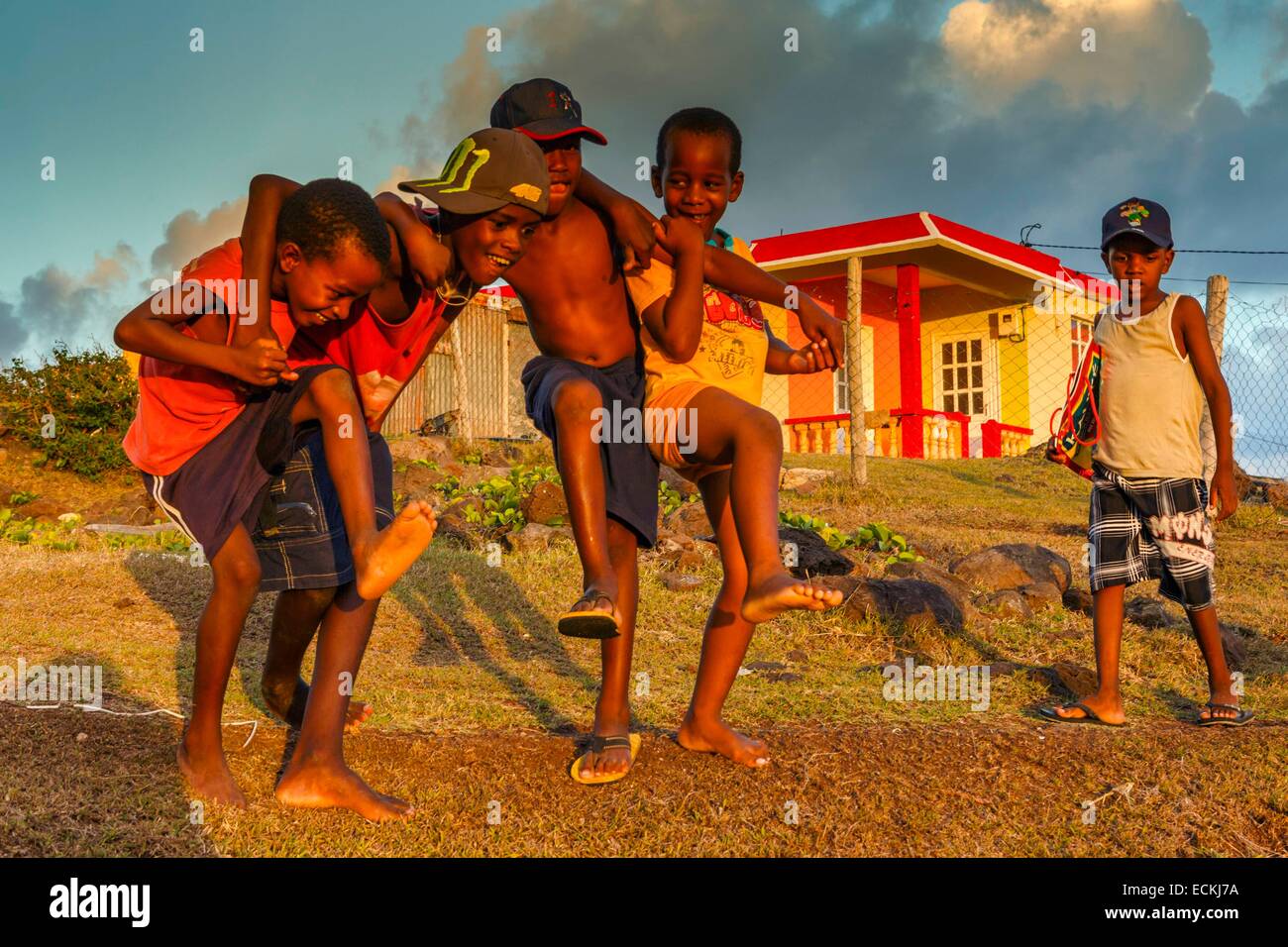 Mauritius boy portrait hi-res stock photography and images - Alamy
