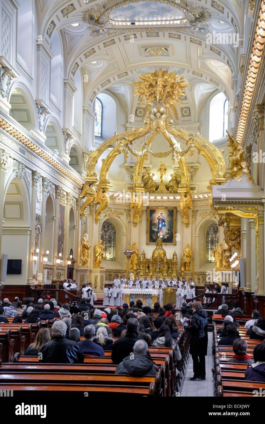 Canada, Quebec province, City of Quebec, Basilica-cathedral Notre-Dame ...