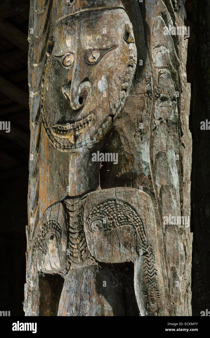 Papua New Guinea, East Sepik province, Sepik river region, Yenchen ...