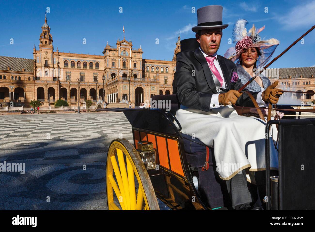 Spain, Andalusia, Seville, Place of Spain, Universal Exhibition of 1929 ...