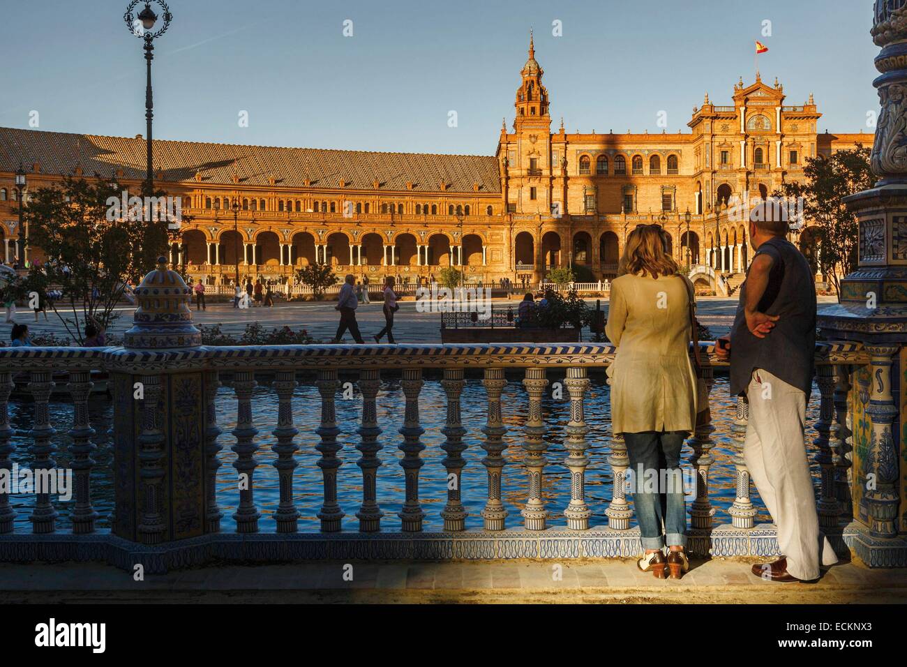 Spain, Andalusia, Seville, Place of Spain, Universal Exhibition of 1929 ...