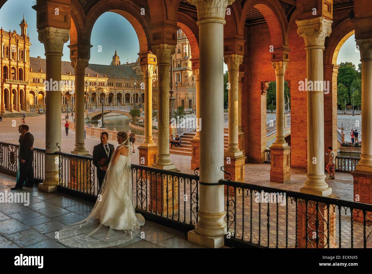 Spain, Andalusia, Seville, Place of Spain, Universal Exhibition of 1929 ...