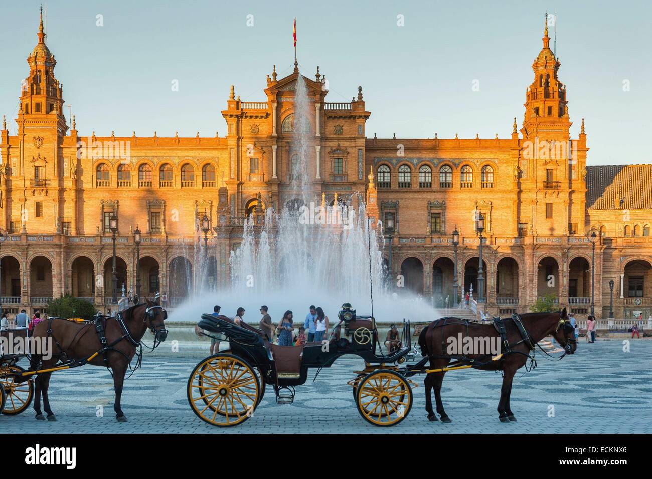 Spain, Andalusia, Seville, Place of Spain, Universal Exhibition of 1929 ...