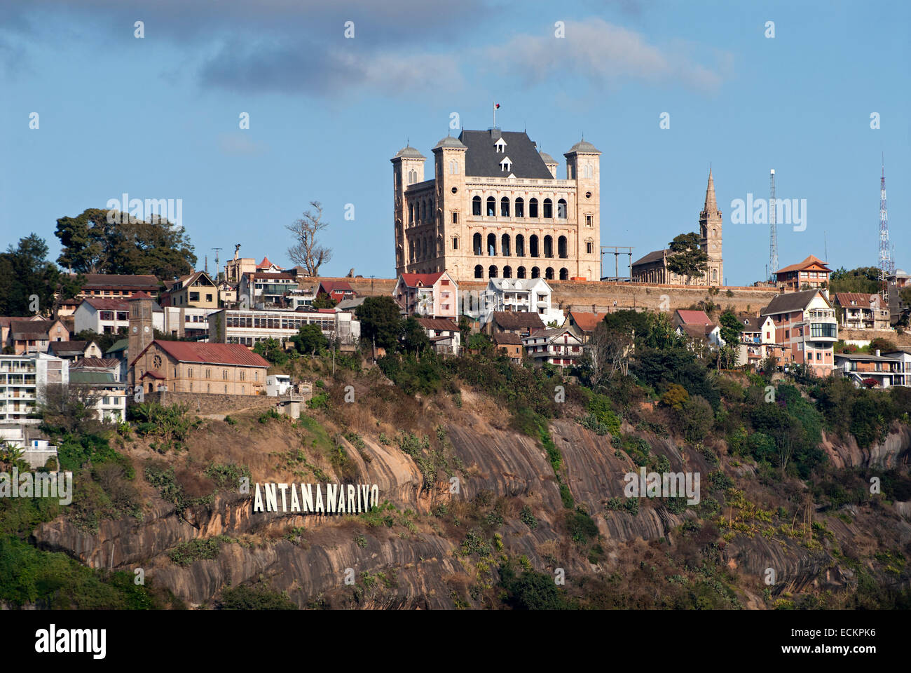 The Rova Palace, Antananarivo, Madagascar Stock Photo - Alamy