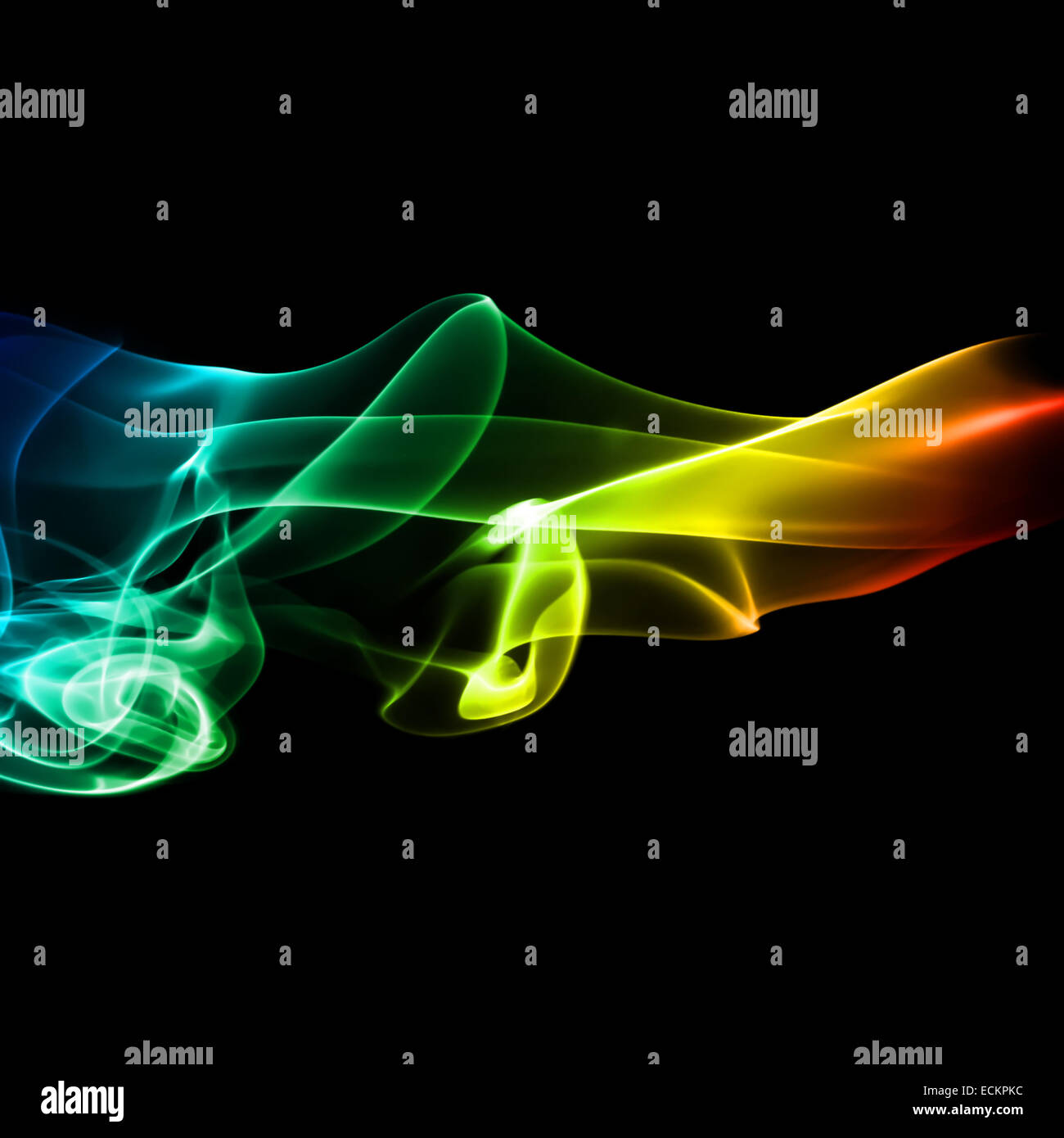 Abstract bright colored smoke on a dark background Stock Photo - Alamy