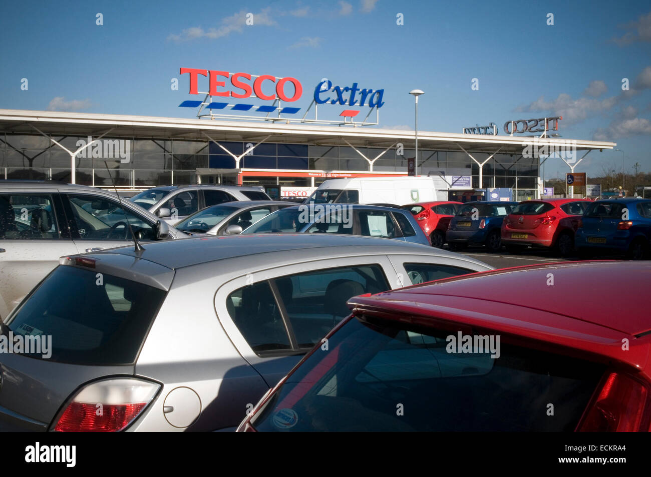 tesco extra superstore super store stores out of town shop shops ...