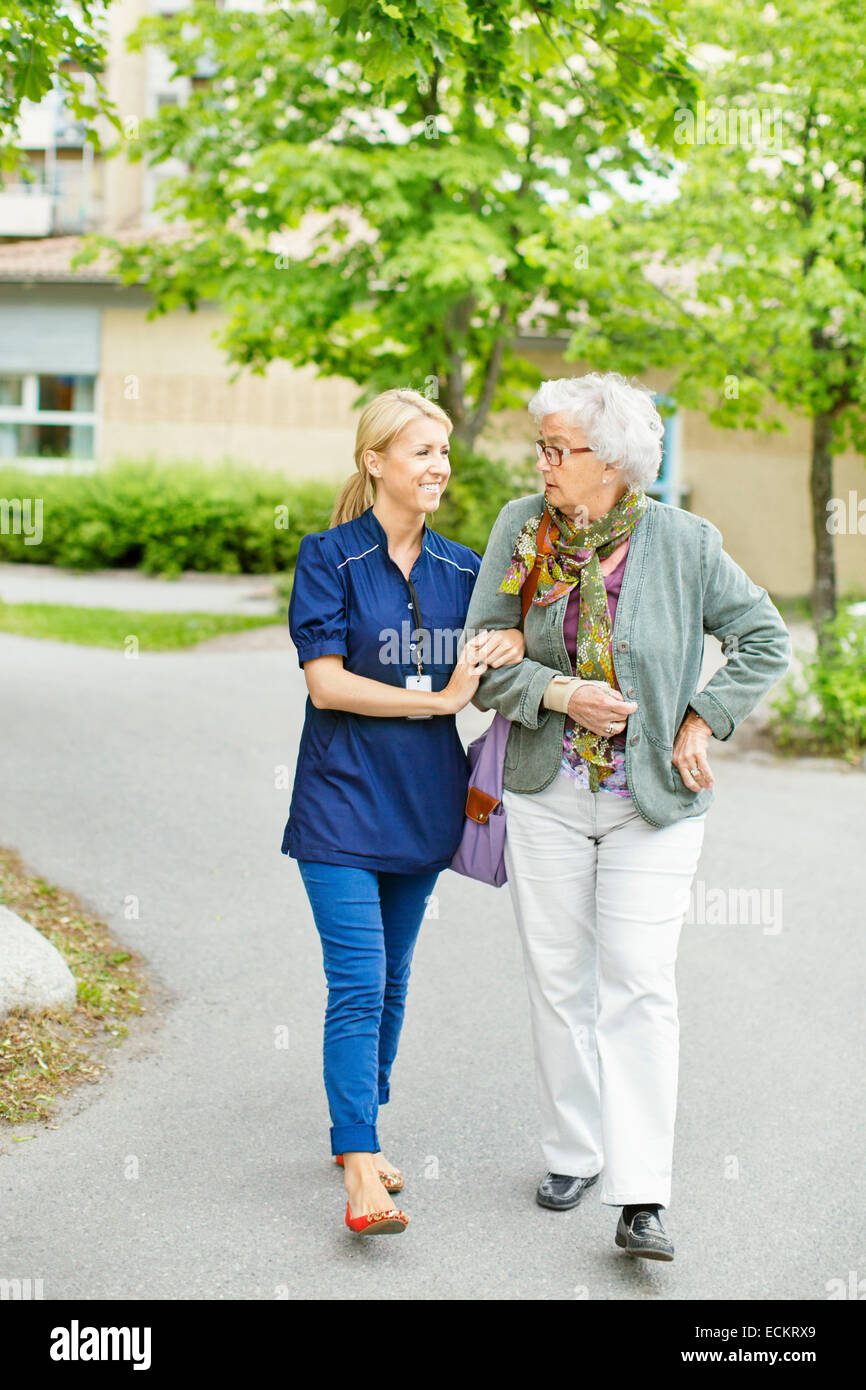 Supported walking hi-res stock photography and images - Alamy