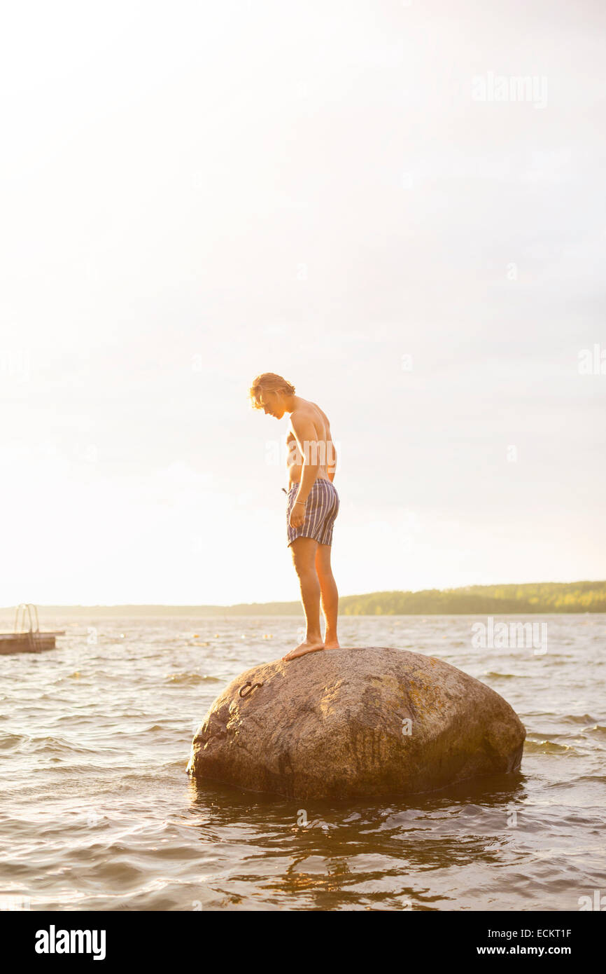 One relax full front view water hi-res stock photography and images - Alamy