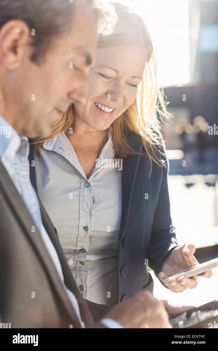 Cell businesspeople hi-res stock photography and images - Alamy