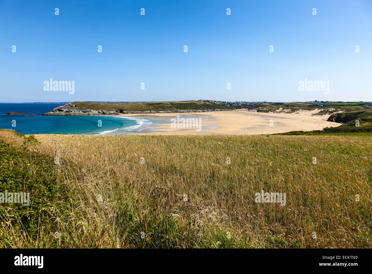 West pentire cornwall hi-res stock photography and images - Alamy