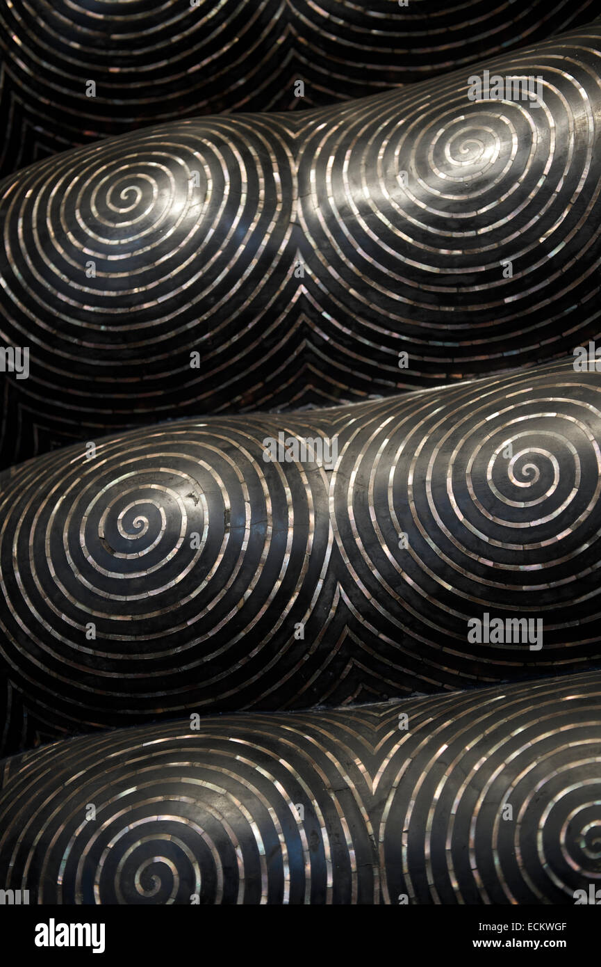 Fingerprint patterns on the toes at the bottom of the feet of the ...