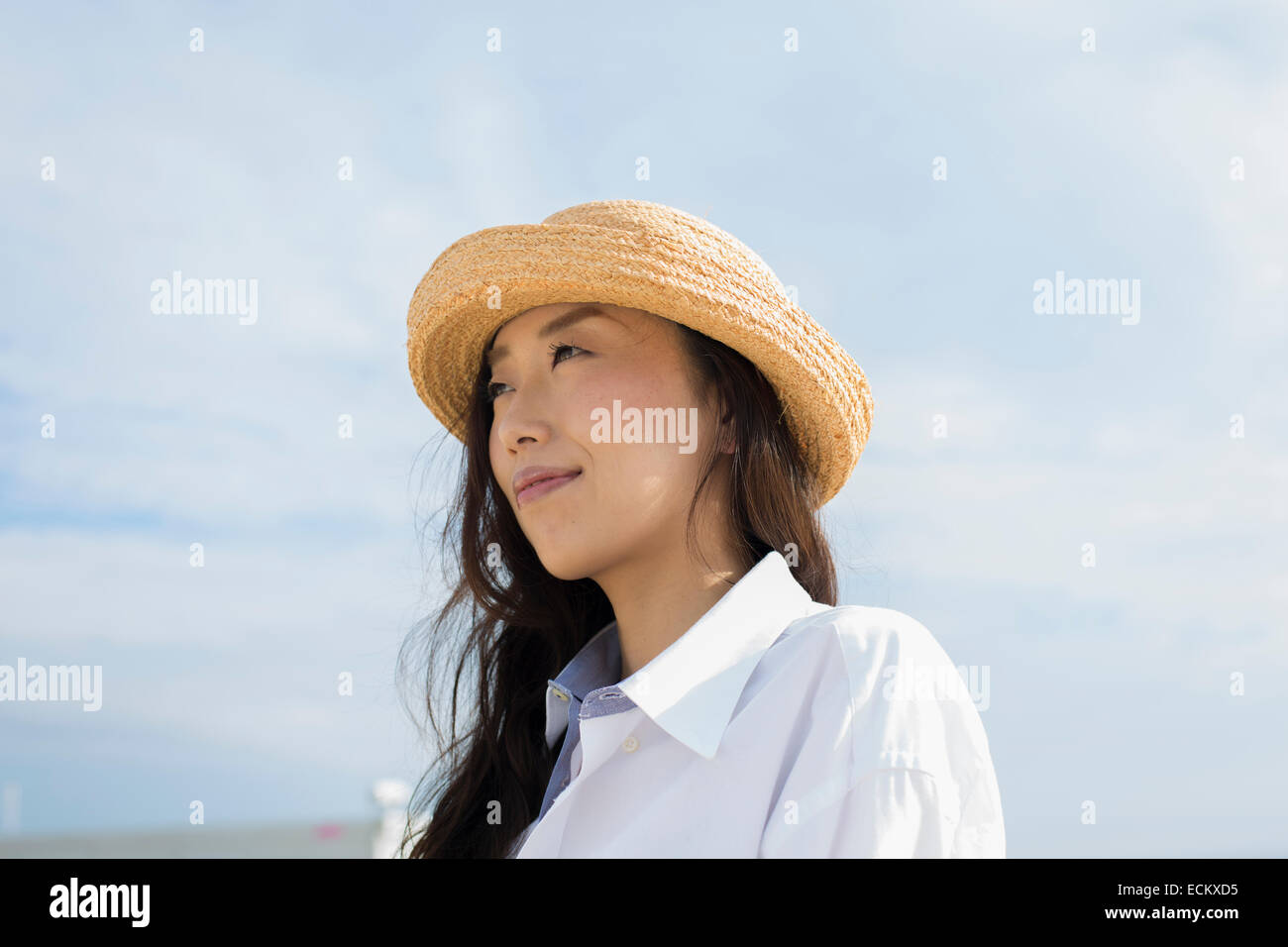 Japanese straw hat hi-res stock photography and images - Alamy