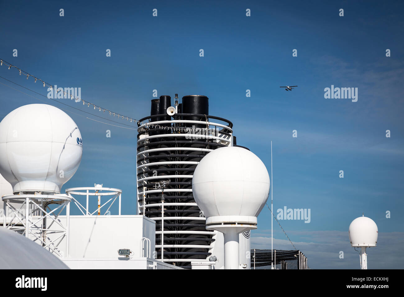 Cruise ship funnel hi-res stock photography and images - Alamy