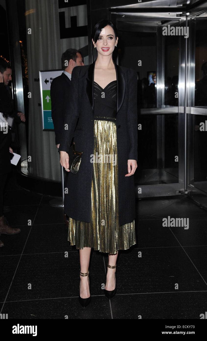 New York, NY, USA. 15th Dec, 2014. Krysten Ritter at arrivals for BIG ...