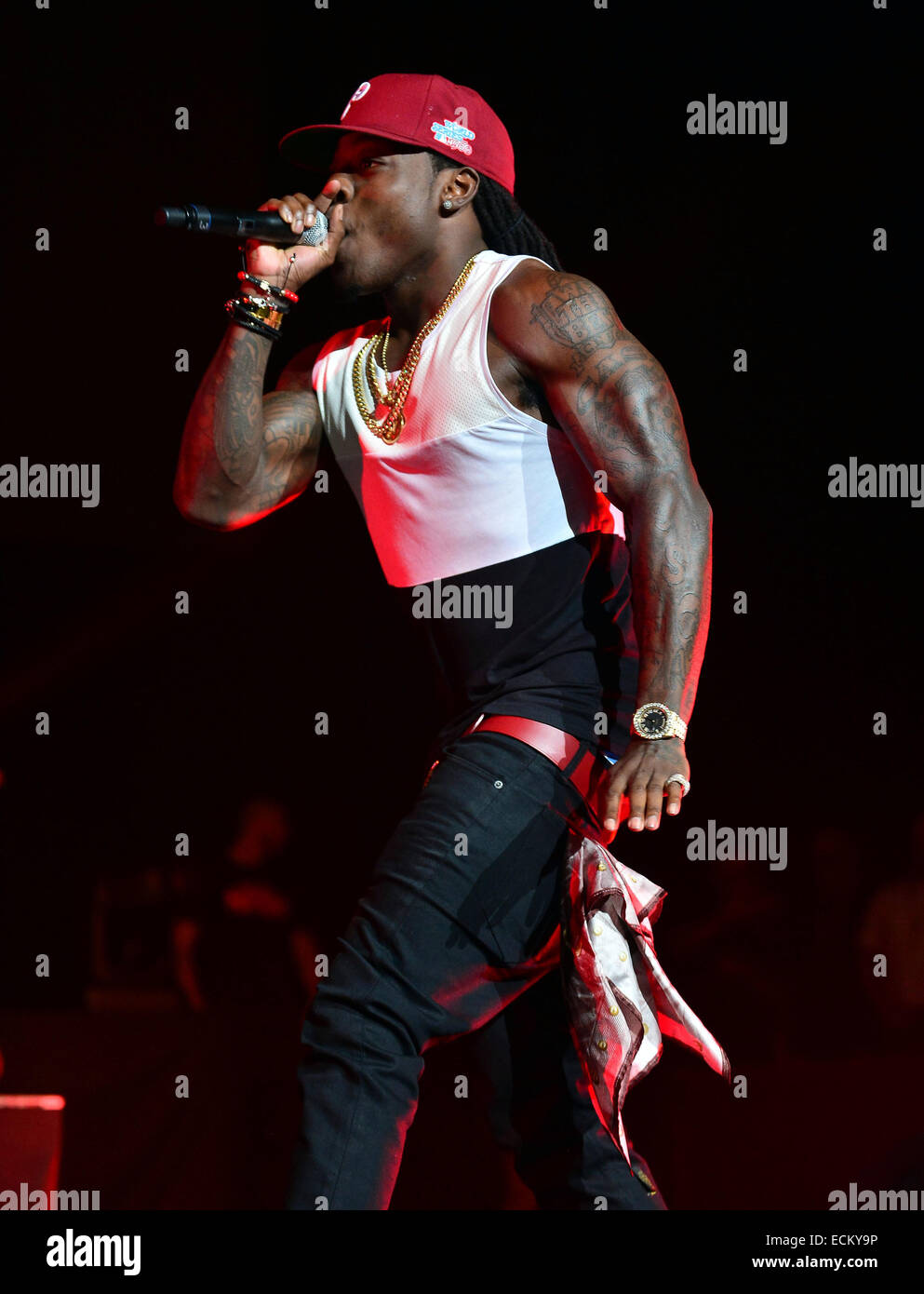 Ace Hood live in concert at 103.5 The Beat presents 'The Beat Down 2014 ...